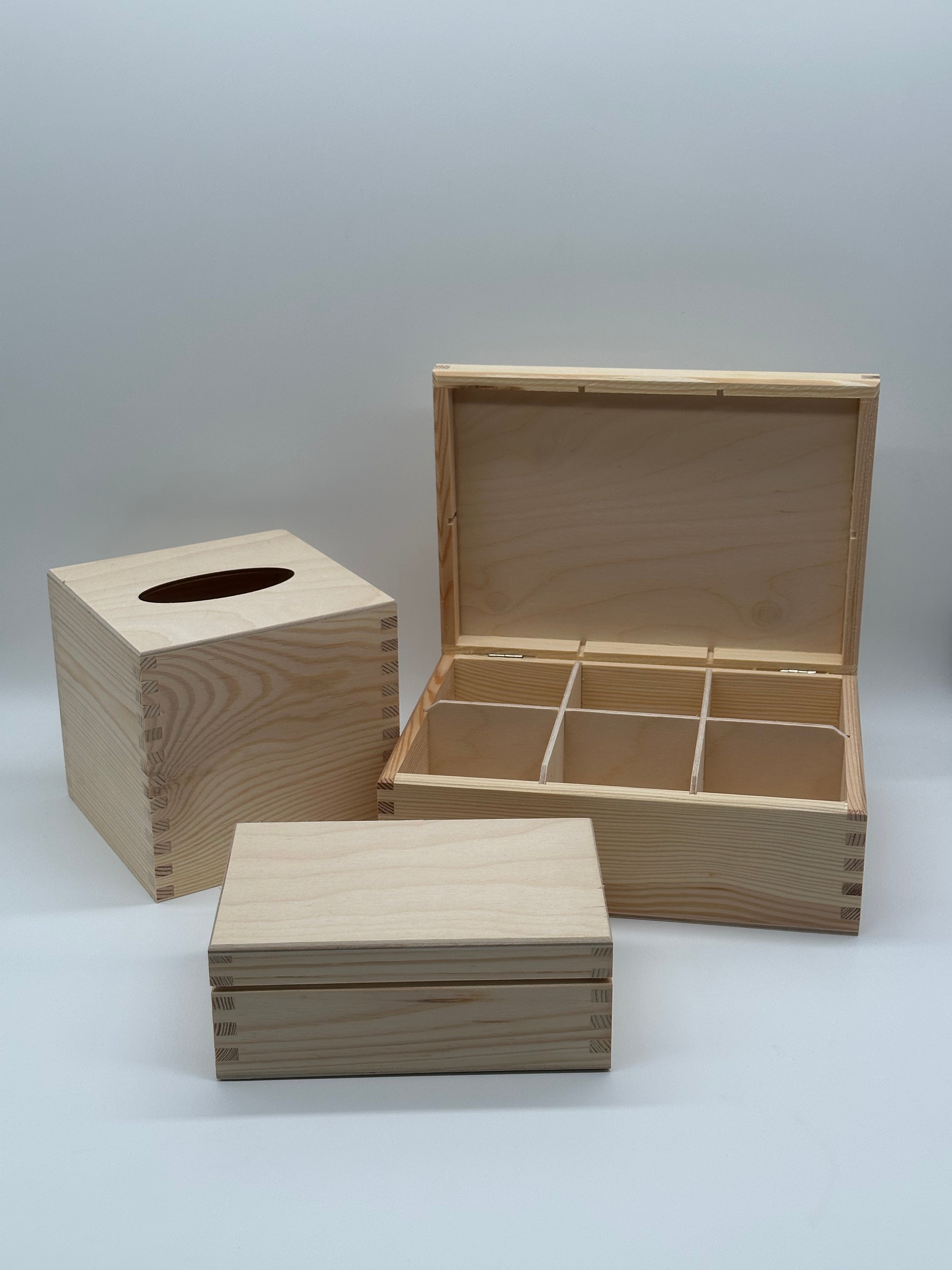 Blank Wooden Boxes for Crafts & DIY | Unfinished Gift Boxes UK – Dream ...